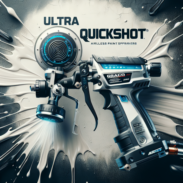 Descubre cómo el Graco Airless Ultra Quickshot puede revolucionar tu ...